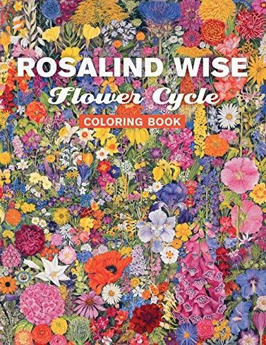 ROSALIND WISE: FIORE Cycle Libro da Colorare Wise, Nuovo ,Gratuito ...