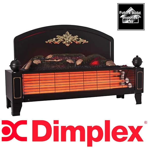 DIMPLEX YEO20-E YEOMINSTER Radiant Bar Fire Electric Freestanding 1.2Kw ...