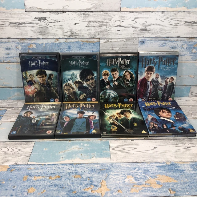 HARRY POTTER DVD'S x 8 all * Films Some Have Bonus Dvds Daniel ...