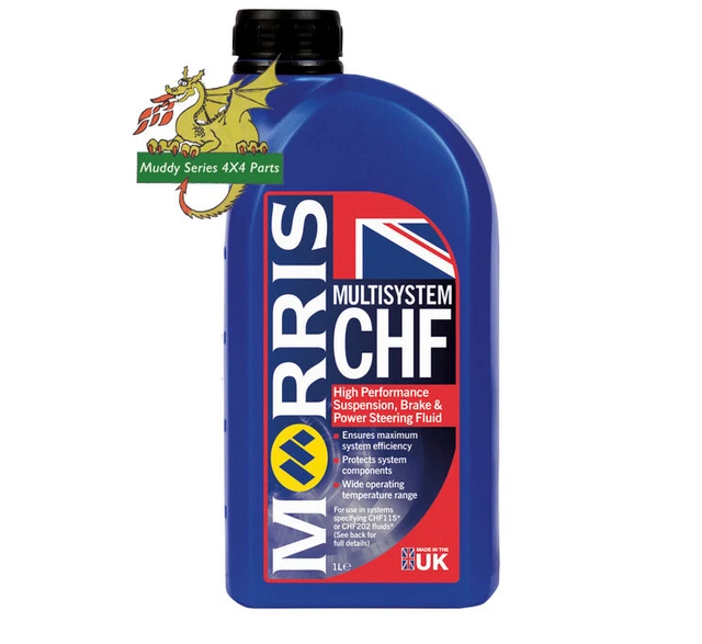 MORRIS MULTISYSTEM CHF Oil 1 Litre Power steering and hydraulic systems ...