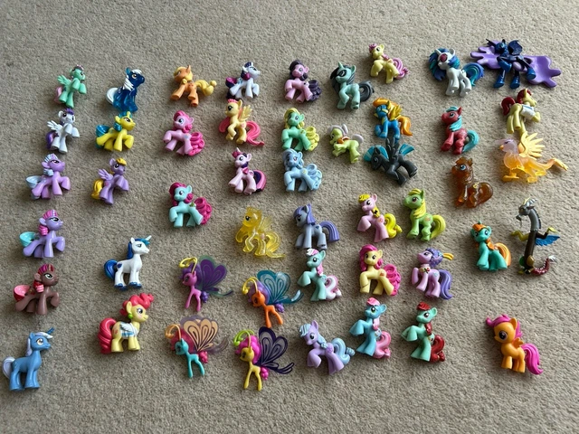 MY LITTLE PONY G4 Mini Figures Blind Bag Collection Of 54 MLP 2015 ...