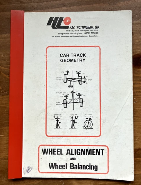 TECHNICAL GUIDE BOOK to Car Track Geometry, Wheel Alignment and Wheel ...