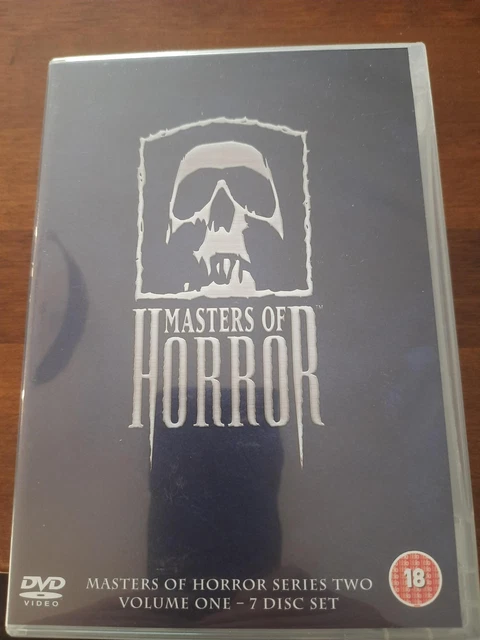 MASTERS OF HORROR Series 2 Volume 1 (7x DVD 2007) TV Horror Anthology ...