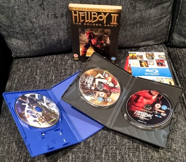 HELLBOY II THE Golden Army 2-Disc Special Edition DVD Cert.12 UK Reg2 ...