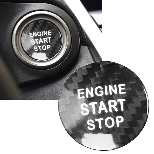 CARBON FIBER ENGINE Start Stop Button cover For LEXUS IS250 350 2006 ...