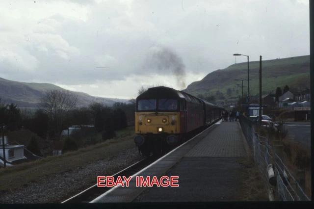 ORIGINAL 35MM SLIDE CLASS 47 LOCO NO 47745 LONDON SOCIETY FOR THE BLIND ...