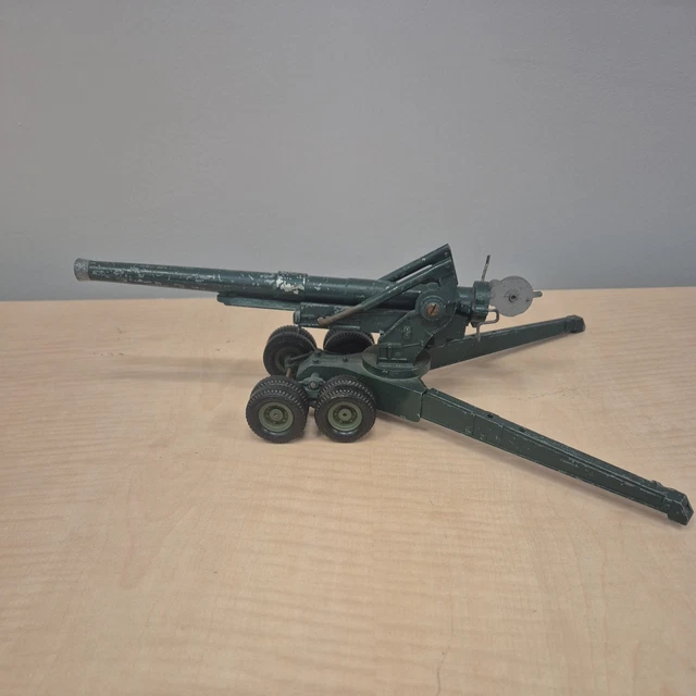 BRITAINS TOYS 9745 WWII Howitzer Long Tom 155mm Artillery Field Gun ...