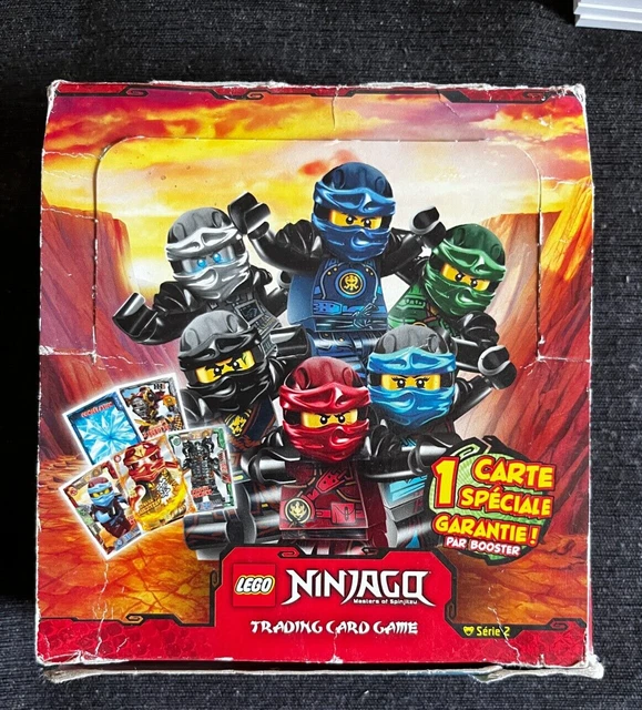 BOX BOITE 24 Pochettes 5 Trading Cards Lego Ninjago Serie 2No Panini ...