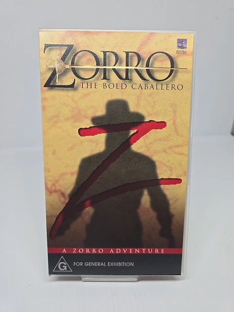 ZORRO TRIPLE FEATURE VHS Box Set. Caballero RIDES Again Ghost 1998 $35. ...