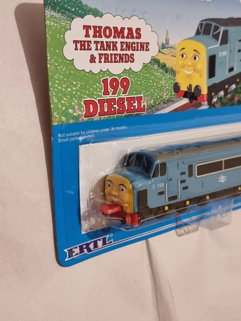 THOMAS THE TANK Engine & Friends ERTL D199 199 DIESEL TRAIN DIECAST NEW ...