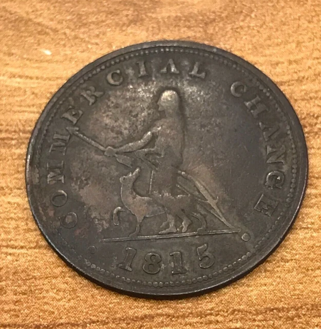 CANADA HALF TOKEN 1815 Commerciale change $39.00 - PicClick CA