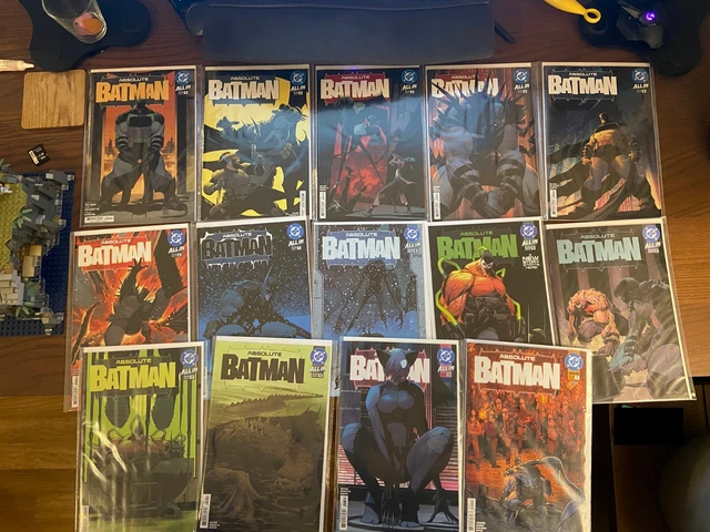 ABSOLUTE BATMAN COMPLETE Collection 1-13 + Annual DC Comics 1st Print ...