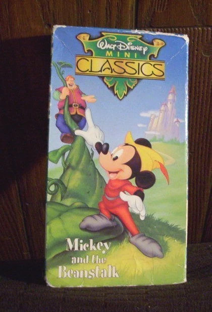 WALT DISNEY MINI Classics - Mickey and the Beanstalk (VHS, 1991) Mickey ...