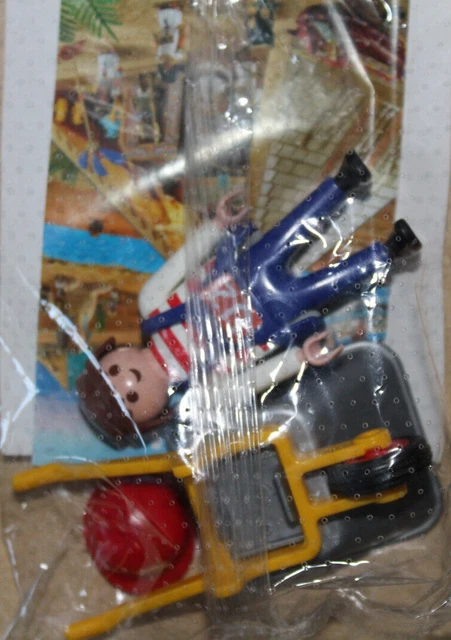 PLAYMOBIL - OUVRIER de la construction - état de rechange 2010 U2 - Harry Schotter - blister ...