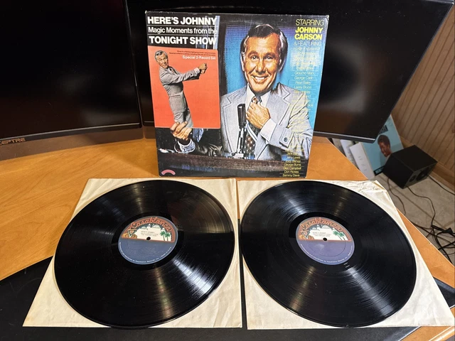 JOHNNY CARSON HERES Johnny Magic Moments From The Tonight Show LP Vinyl ...