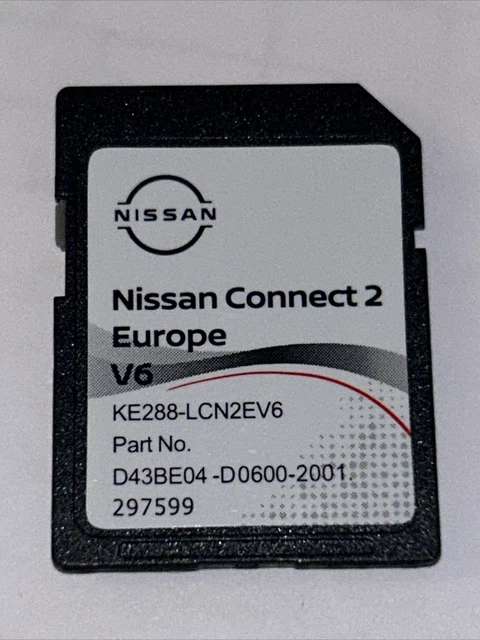 GENUINE NISSAN CONNECT2 MAP DATA SD CARD V6. (Not Cheap Copies) £59.00 ...