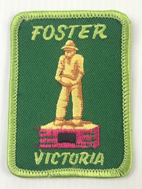 VINTAGE FOSTER STH Gippsland Victoria Patch Badges X 4 $32.00 - PicClick AU