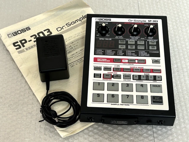 BOSS SP-303 DR. Sample Sampler Effector Looper Portable SP303 Used From ...
