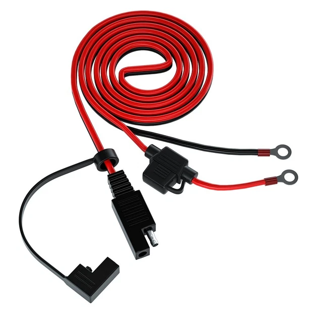 POWER CABLE EXTENSION for Motorcycle Battery SAE to Ring Terminal ...