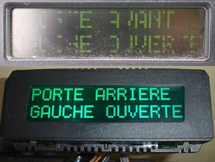 KIT NAPPE POUR Réfection Afficheur Gauche Sans Collage Citroën Xm - Psa ...