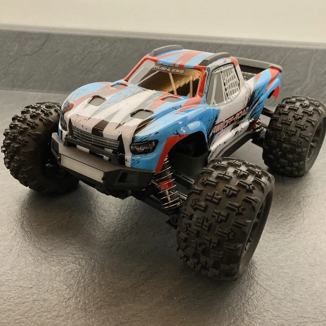MJX HYPER GO 16208 2S LiPo RC Truck Car 1/16 Brushless Ready to Run UK ...
