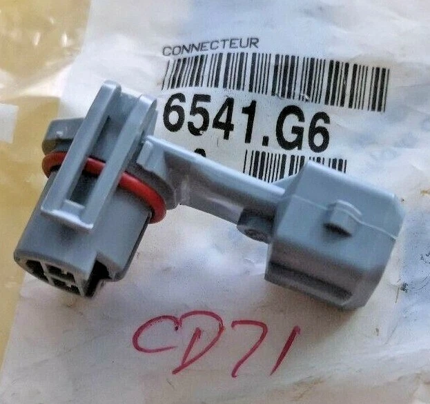 WINDOW CONTROL CONNECTOR Peugeot 306 II 6541G6 New genuine PSA parts £5 ...