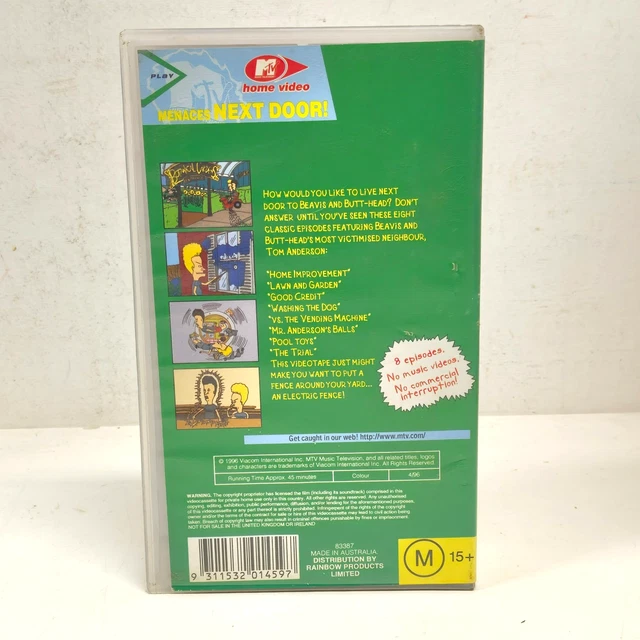 BEAVIS AND BUTT-HEAD There Goes The Neighbourhood - Ex Rental Small Box ...