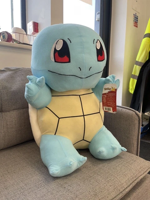 LARGE 50CM+ POKÉMON Squirtle Plush Toy - New, Soft & Collectible Teddy ...