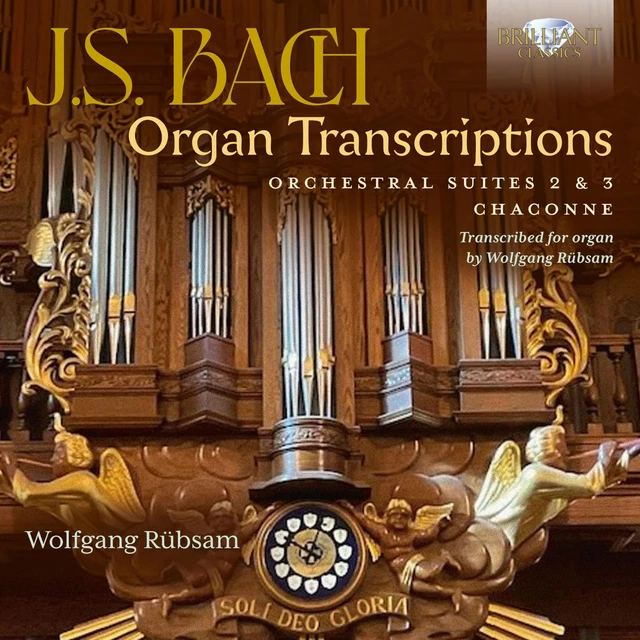 96846 WOLFGANG RUBSAM J.s. Bach : Transcriptions d'organes. Orchestral ...