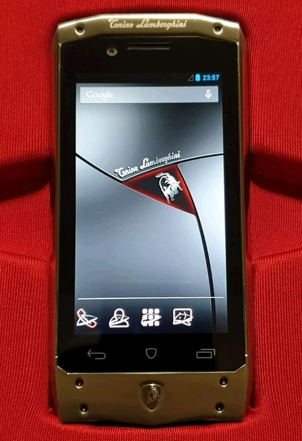 TONINO LAMBORGHINI ANTARES Silver Mobile Phone Limited Edition Extremly ...