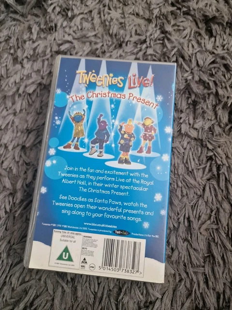 TWEENIES - LIVE! - The Christmas Present Rare VHS Video Tape, 2002 VGC ...