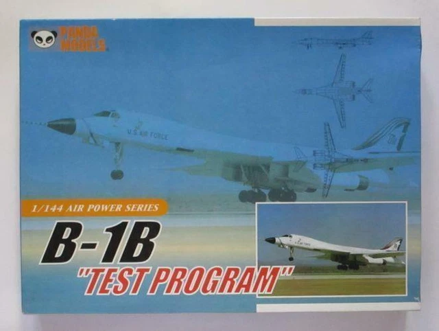 NEW PANDA MODELS B-1B Test Program 1/144 US Air Force USAF Airplane ...
