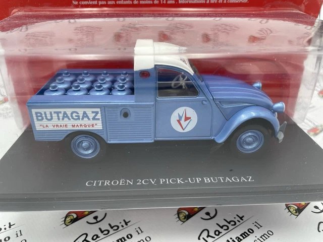 DIE CAST & Citroen 2CV Pick-Up Buttagaz 1964 " Test HACHETTE EUR 51,20 ...