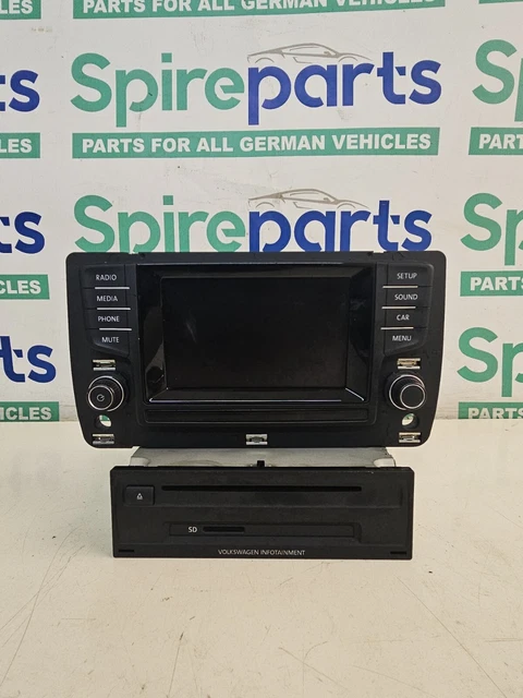 VW GOLF MK7 13-20 Radio Stereo Head Unit & Display Screen 5G0035820A ...
