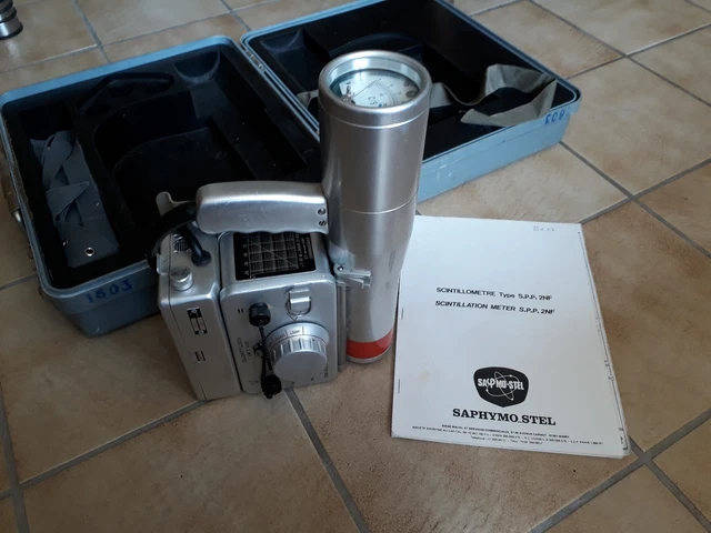 SZINTILLATOR SCINTILLOMETER SCINTILLATION meter Scintillometre SAPHYMO ...