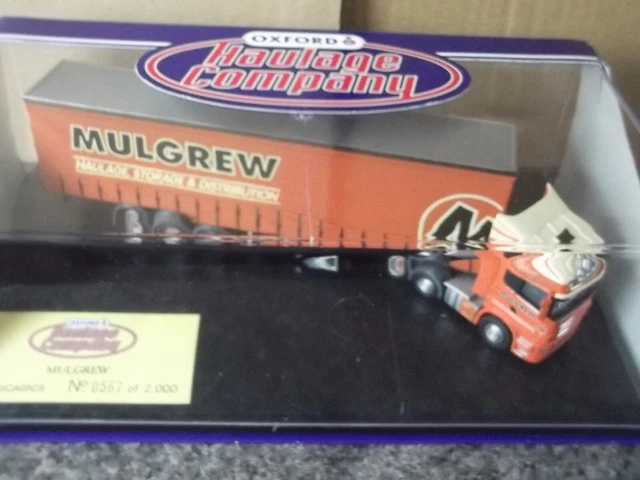 OXFORD HAULAGE SCA05CS, Scania R470 Classic Topline Curtainside Trailer, Mulgrew £40.00 ...