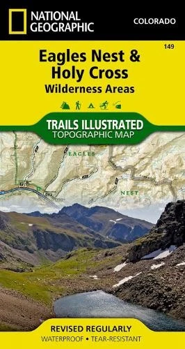 NATIONAL GEOGRAPHIC MAPS Holy Cross/eagles Nest Wilderness (Map) £14.86 ...