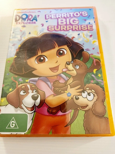 DORA THE EXPLORER Perrito's Big Surprise DVD Region 4 2013 SEALED $10. ...