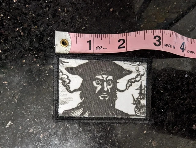 BLACKBEARD THE PIRATE Tactical Morale Patch $8.99 - PicClick