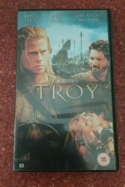VHS VIDEO - Troy starring Brad Pitt £6.95 - PicClick UK