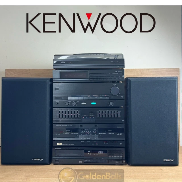 KENWOOD M-62 HIFI Stack System Ottime condizioni MANUTENZIONE Inc ...