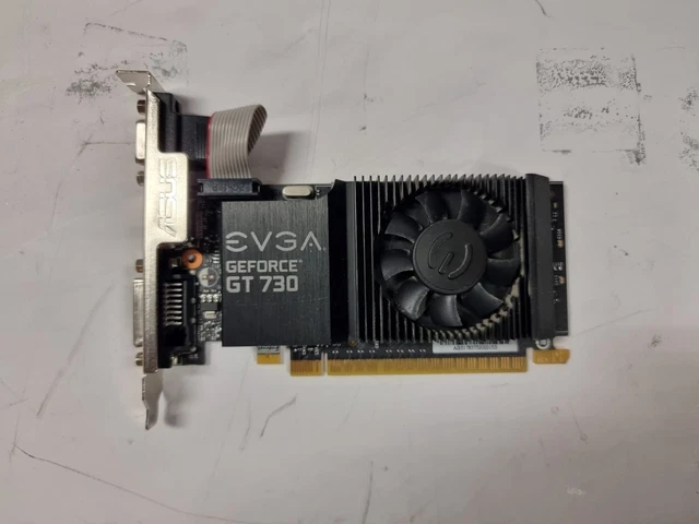 EVGA GEFORCE GT 730 2GB GDDR5 Graphics Card w/ HDMI DVI VGA / GPU $33. ...