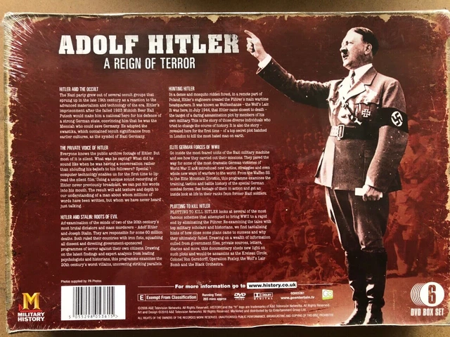 ADOLF HITLER: A Reign of Terror DVD (2010) cert E 6 discs new and ...
