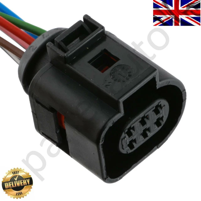 6 PIN THROTTLE Body Connector Plug Socket Wiring Loom For Audi VW ...