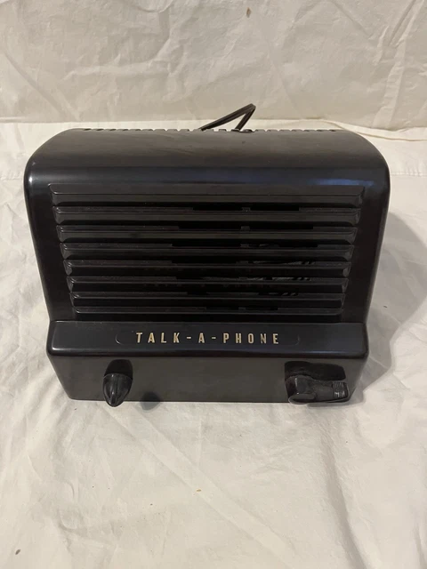 VINTAGE TALK-A-PHONE LCS-803C Intercom (Untested) £45.62 - PicClick UK