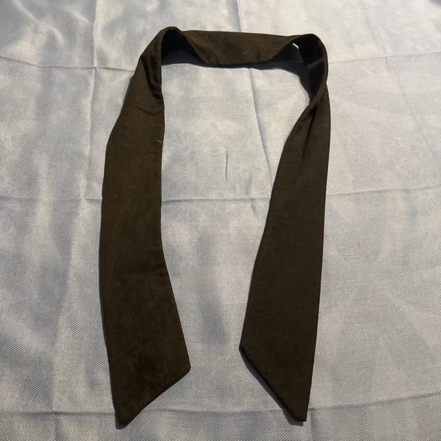 1950’S USN US Navy Black Neckerchief Scarf Tie Enlisted Black Cracker ...