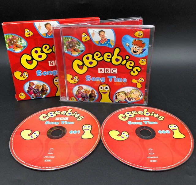 CBEEBIES SONG TIME Children's TV 2CD Soundtrack 50 Songs ZingZillas ...