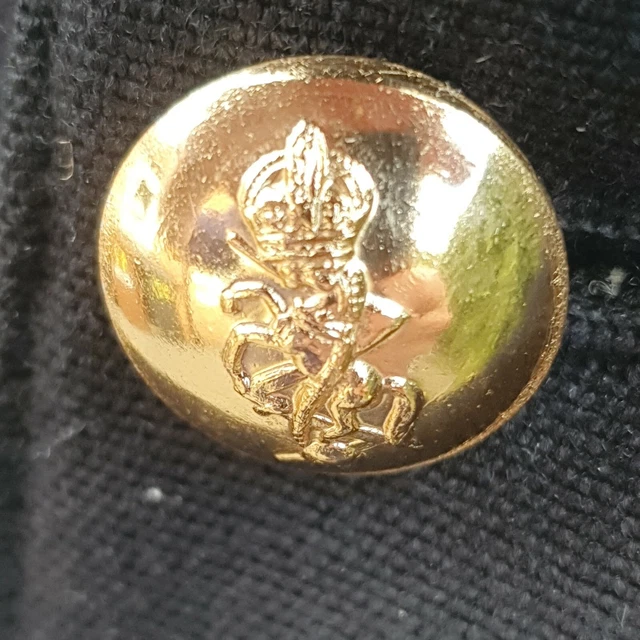 KING CROWN POST WW2 British Army REME Ceremonial Dress Tunic Jacket ...