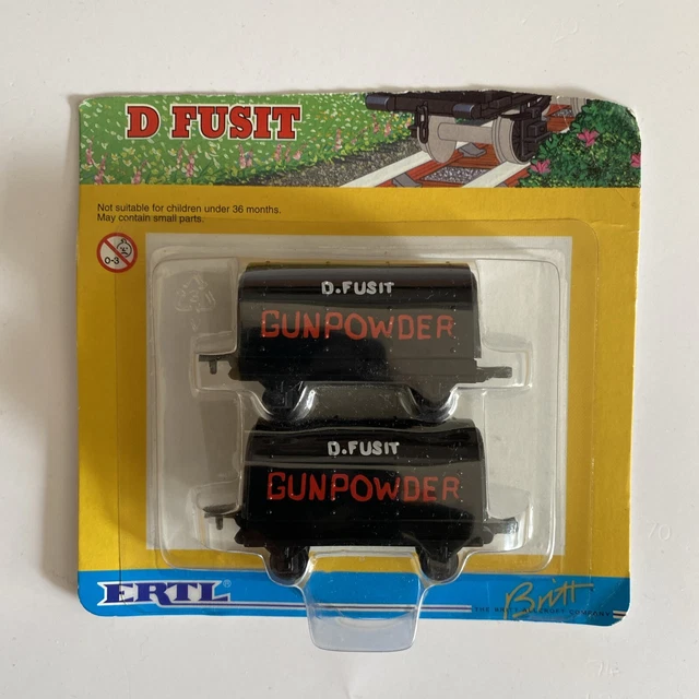 THOMAS THE TANK Engine & Friends ERTL diecast - D Fusit. NEW Sealed £8. ...