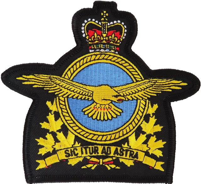 ROYAL CANADIAN AIR Force RCAF Embroidered Patch £20.00 - PicClick UK